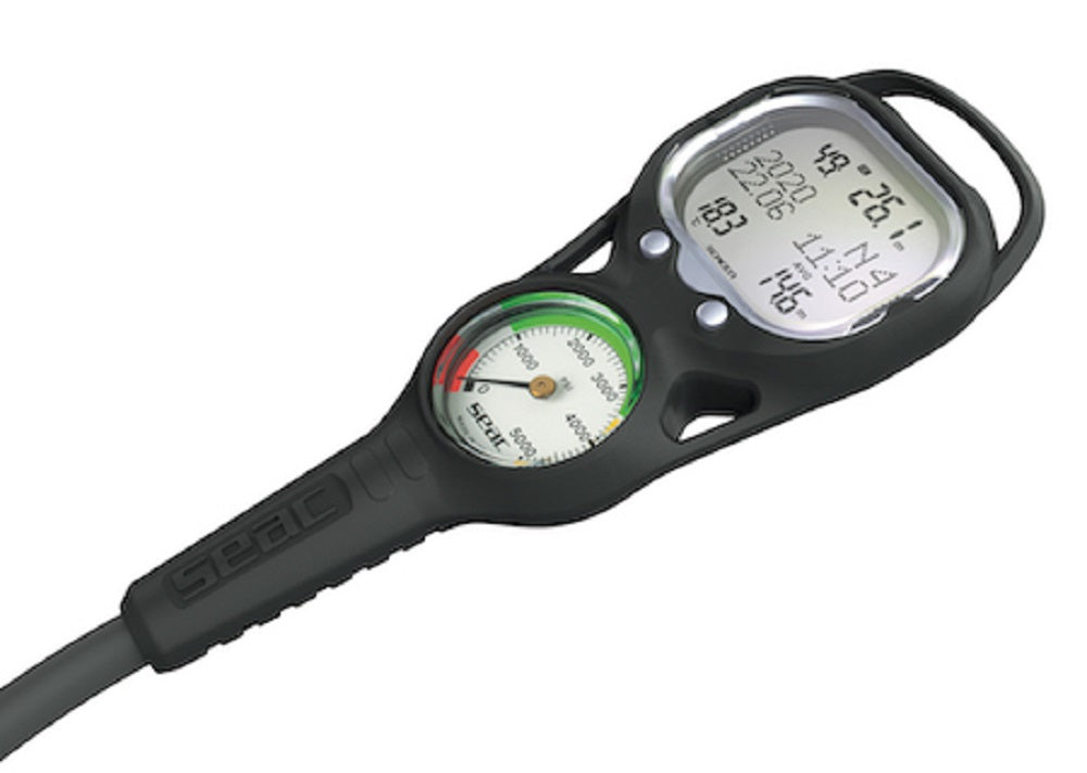 SEAC Screen Console Dive Computer and Pressure Gauge — Lancaster Scuba