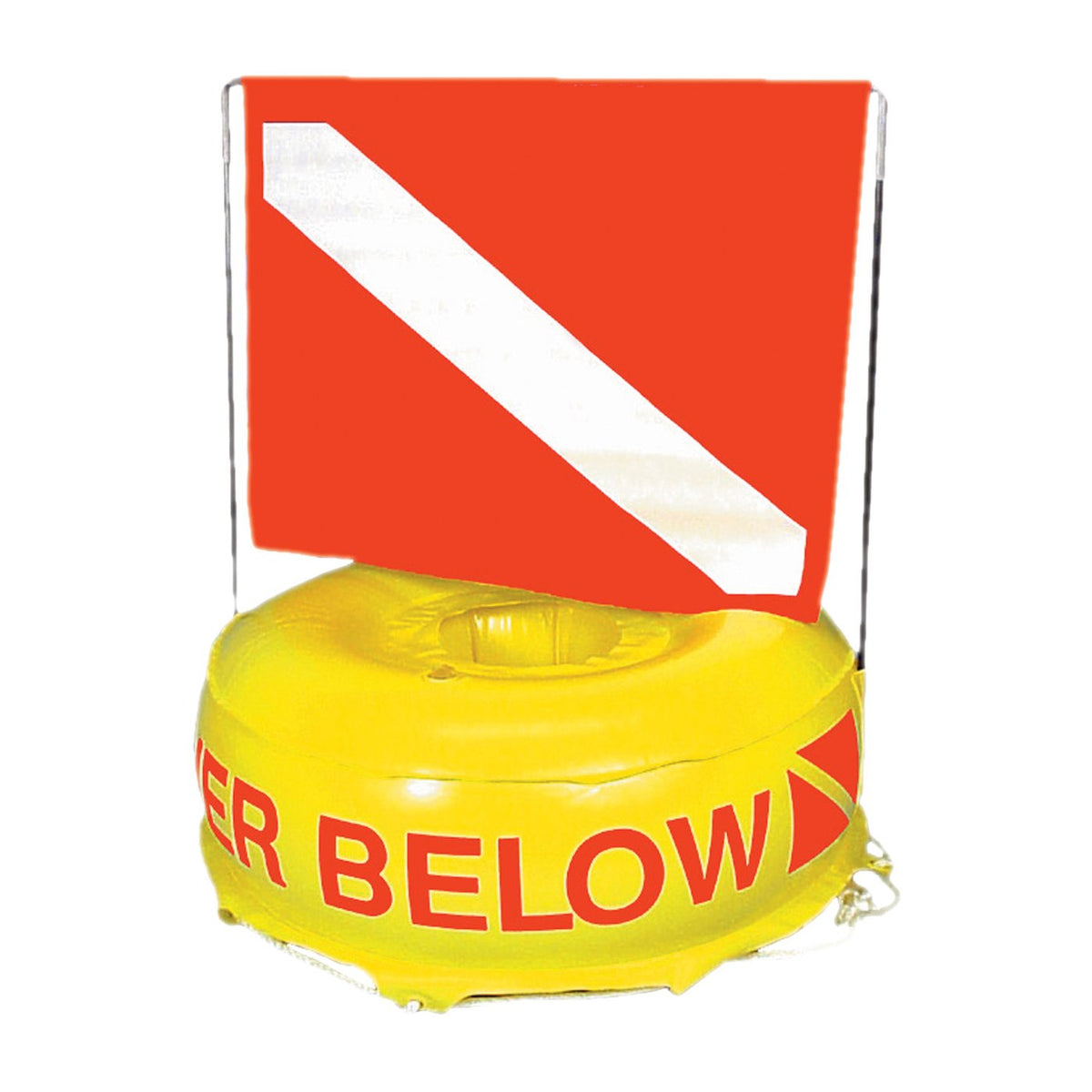 Trident Inflatable Diver Below with Standard Dive Flag — Lancaster Scuba
