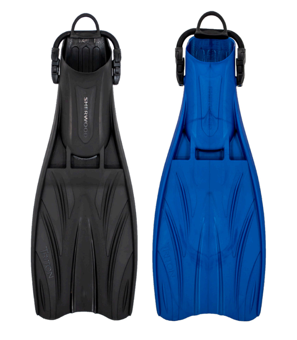 Sherwood Triton Open Heel Fins — Lancaster Scuba
