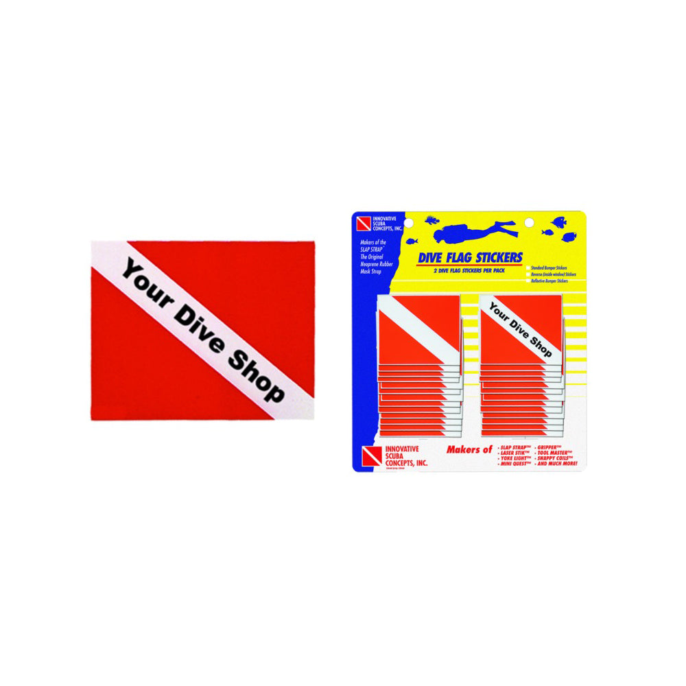Innovative Scuba Concepts Dive Flag Sticker Board — Lancaster Scuba