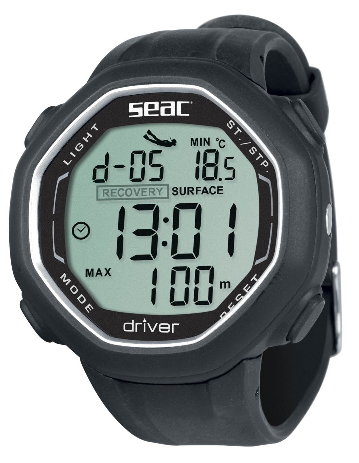 SEAC Driver Wrist-Mount Freediving Computer — Lancaster Scuba