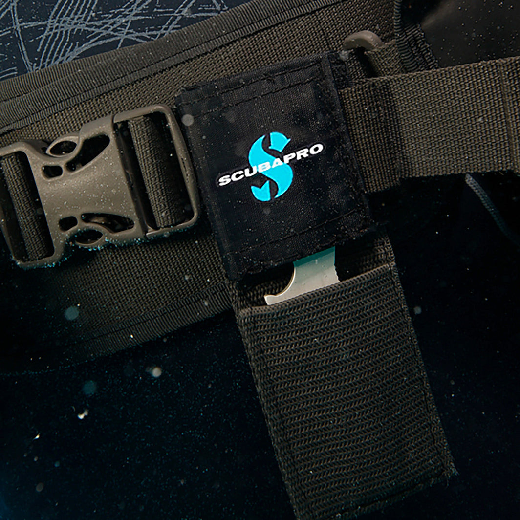 Scubapro X-TEK X-CUT Titanium Dive Knife with Nylon Sheath — Lancaster ...