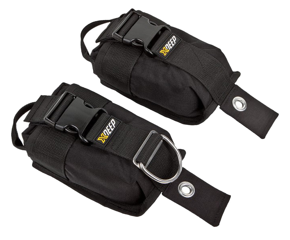 XDEEP Weight Pockets, Medium (3 Kg/6.5+ Lbs. each), 2 pc — Lancaster Scuba
